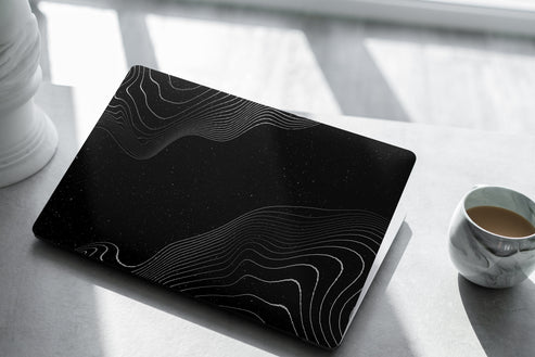 Decorative Black Laptop Skin, Laptop Cover, Laptop Skins, Removable La ...